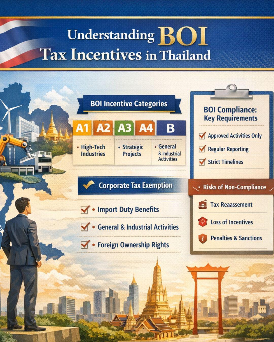 BOI Tax Incentives in Thailand: Key Benefits and Legal Framework